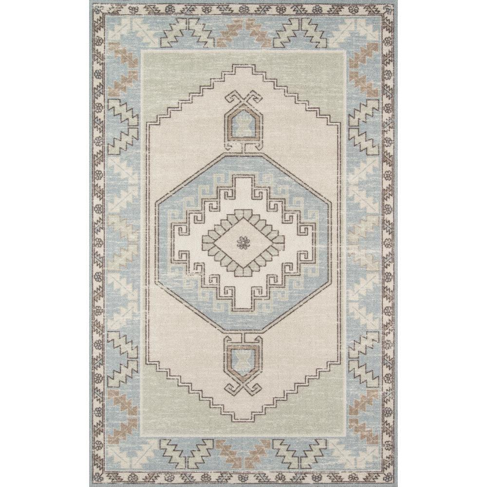 Momeni Anatolia ANA-2 Light Blue 10 ft. x 13 ft. Area Rug ANATOANA ...