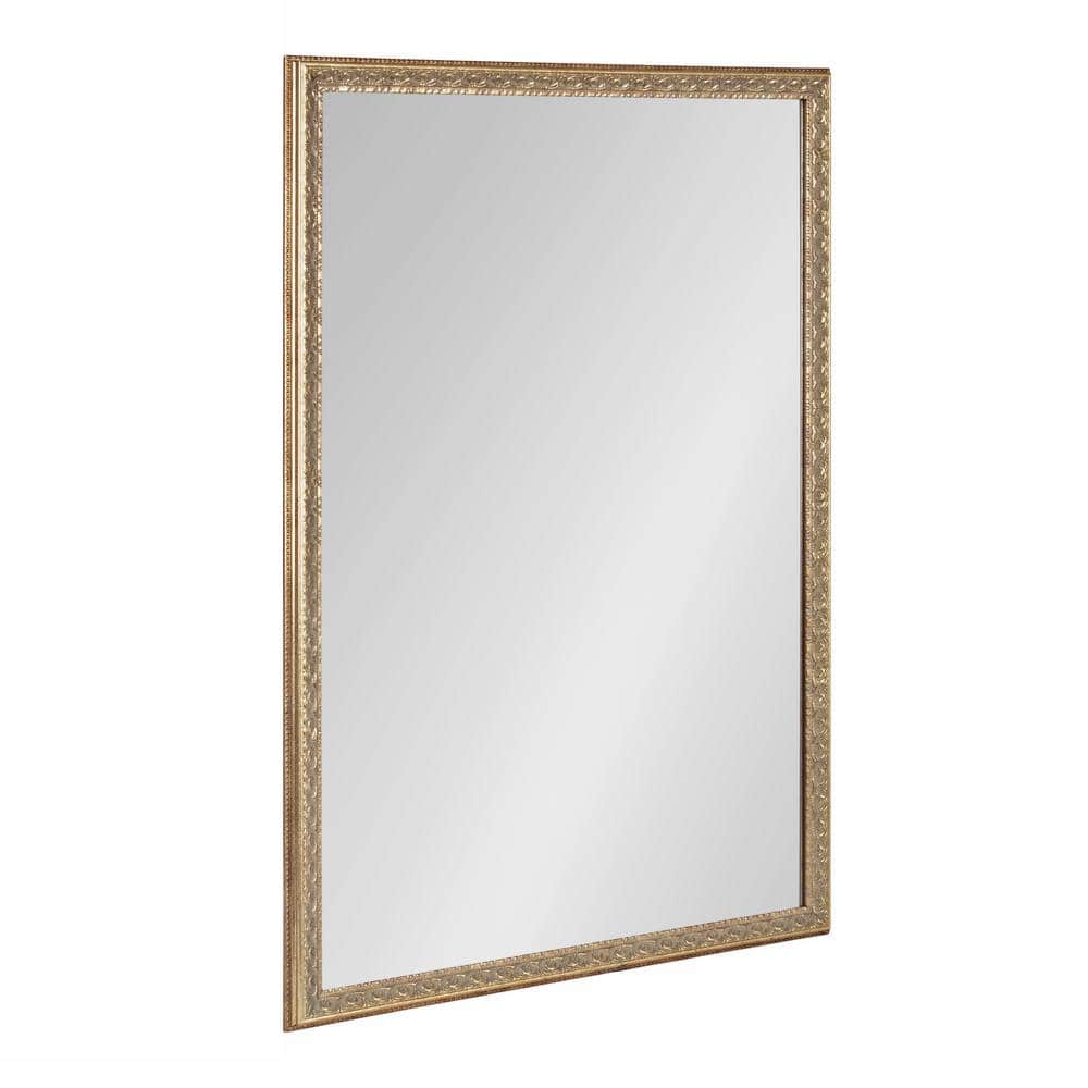 Kate and Laurel Johann 24.00 in. W x 36.00 in. H Gold Rectangle ...