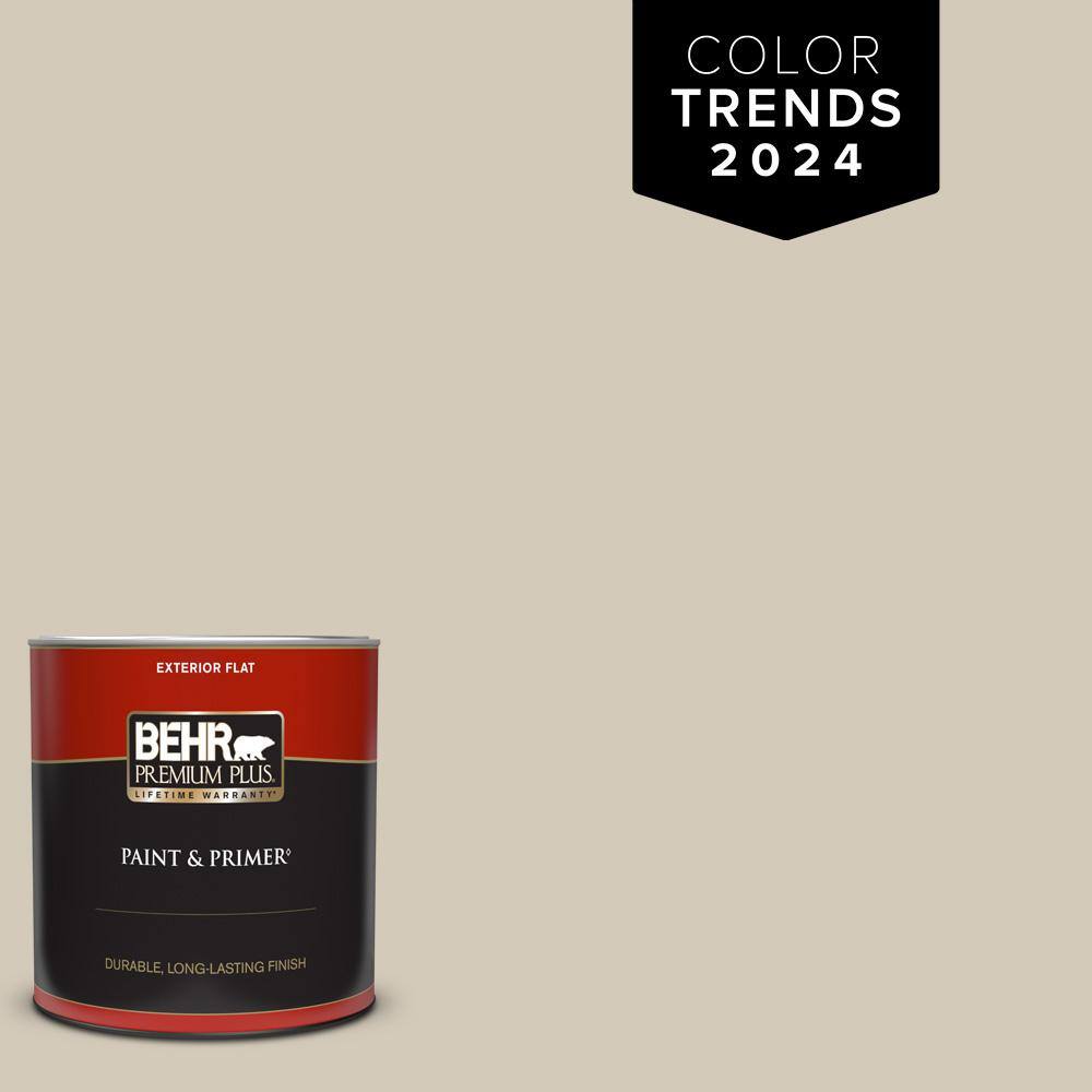 BEHR PREMIUM PLUS 1 qt. Designer Collection #DC-010 Even Better Beige ...