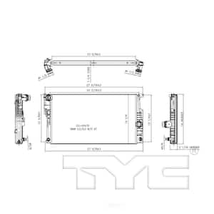 TYC Radiator 13394 - The Home Depot
