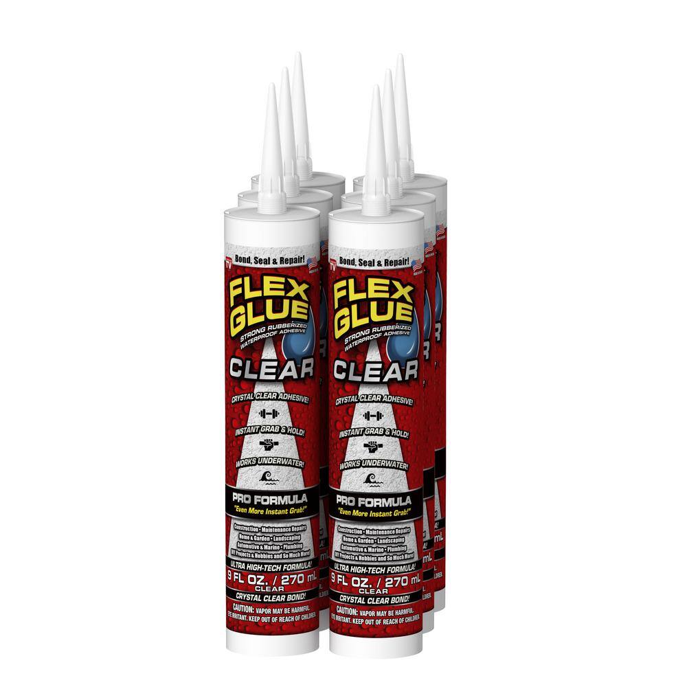 FLEX SEAL FAMILY OF PRODUCTS Flex Glue Clear 9 oz. Pro-Formula Strong ...