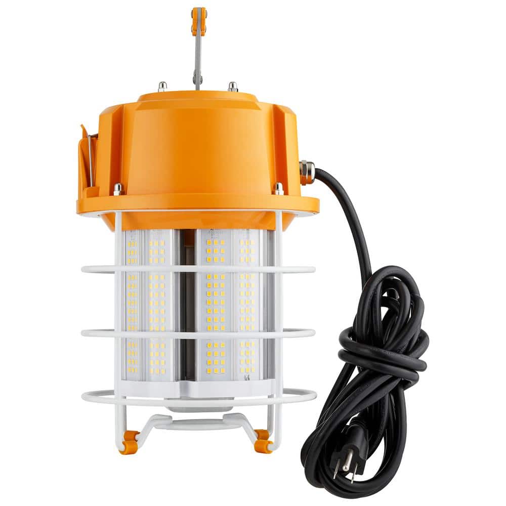 Sunlite 7500 Lumens 12 in. Corded Integrated LED Hanging Work Light ...