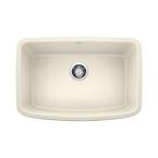 Blanco Valea Undermount Granite 27 in. x 18 in. Single Bowl Kitchen ...