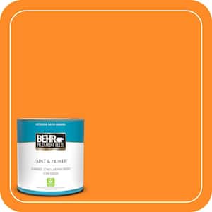 BEHR ULTRA 1 gal. #S-G-280 Mango Madness Extra Durable Satin Enamel ...