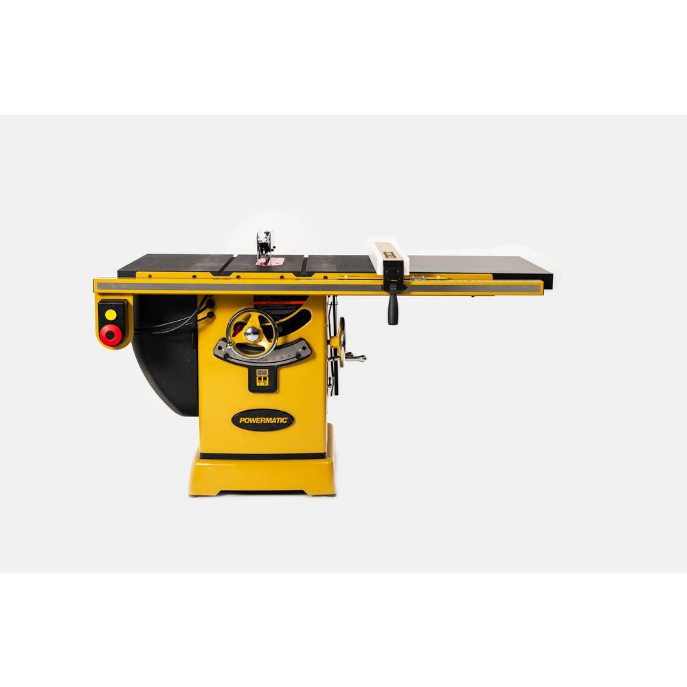 Powermatic ArmorGlide PM2000T 10 in. Table Saw, 50 in. Rip, Router Lift ...