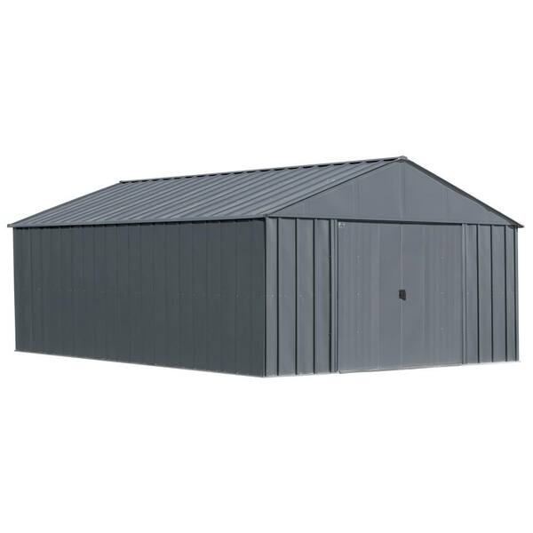 Arrow Classic Storage Shed 17 ft. W x 12 ft. D x 8 ft. H Metal Shed 194 ...