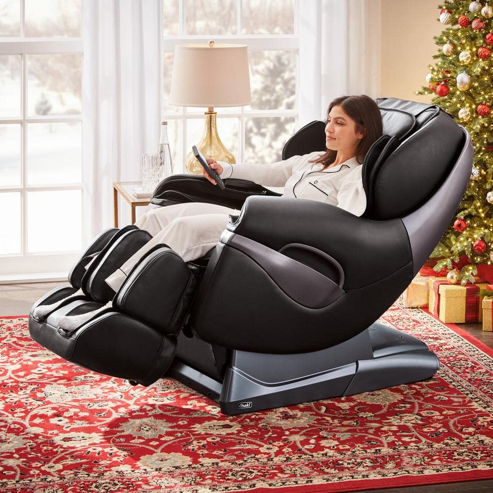 Buy Pro 8500 Series Black Faux Leather Reclining 2D Massage Chair with ...
