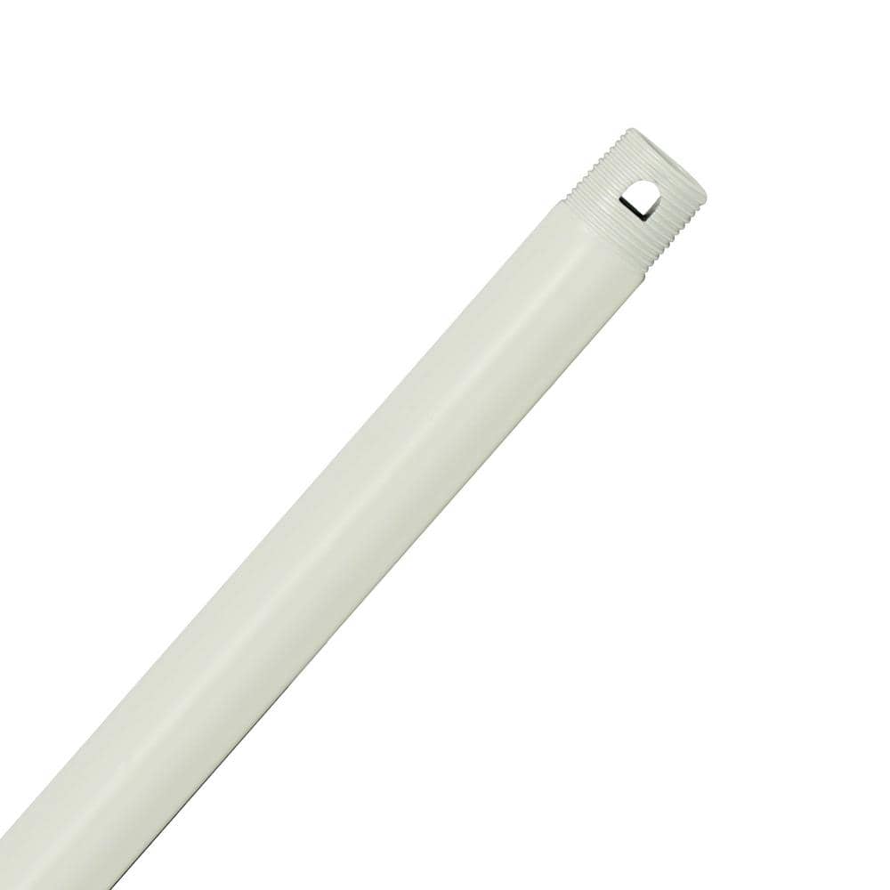 24 in. White Ceiling Fan Extension Downrod EW-009 - The Home Depot
