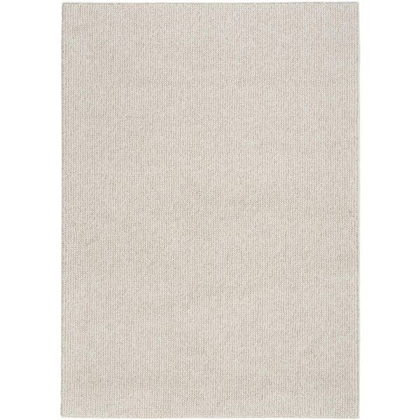 Nourison Natural Texture Ivory Beige 5 ft. x 7 ft. All-Over Design ...