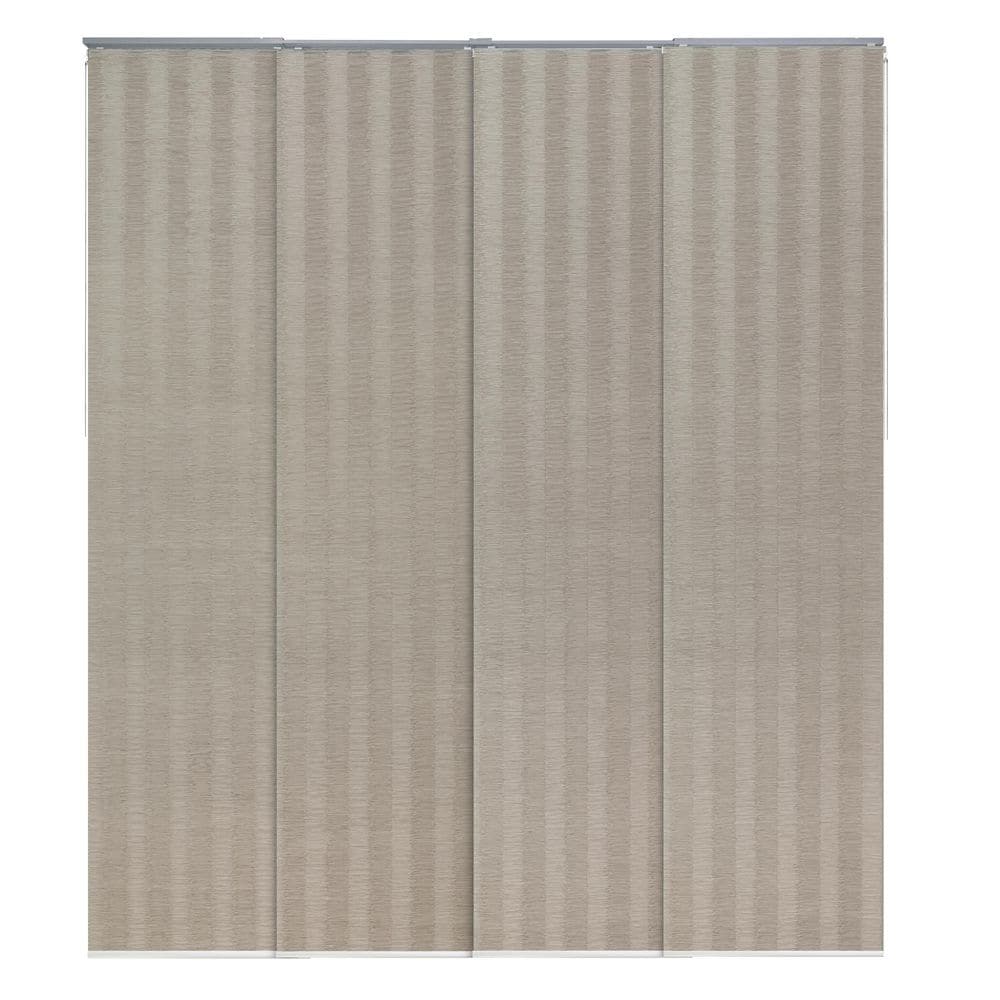 Godear Design Cordless Sliding Panels Natural Woven Adjustable Sliding ...