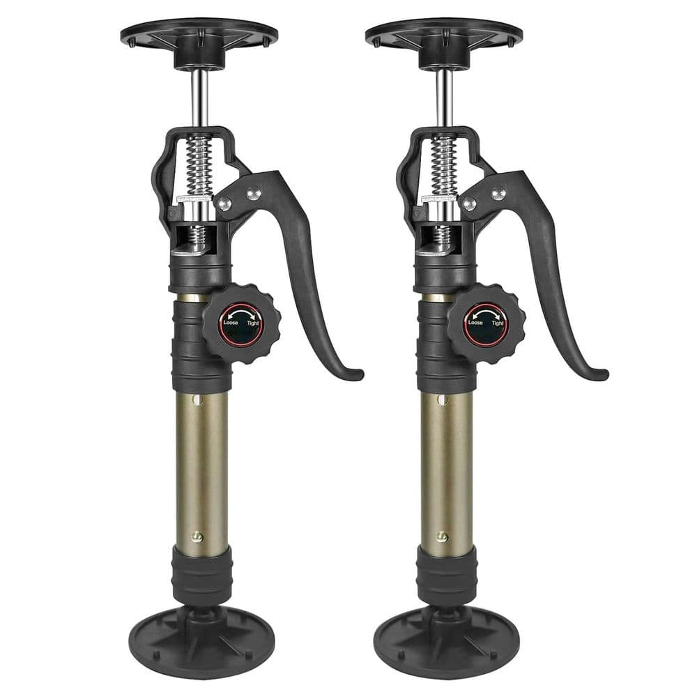 Laybus 23.62 in. Alloy Steel Jack Post (2-Pack), Supports up to 156 lb ...