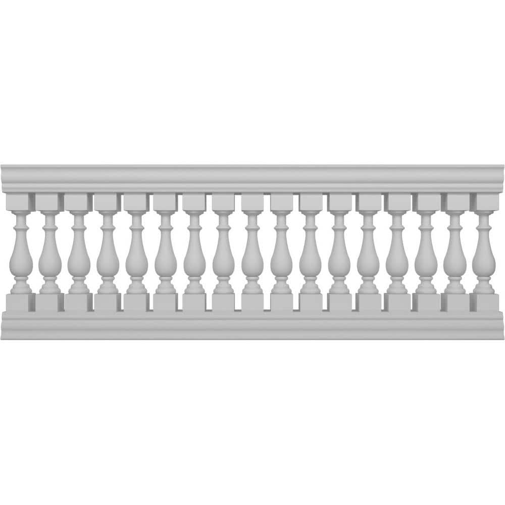 Ekena Millwork Fiberthane Traditional Balustrade 96 in. L x 37 in. H ...