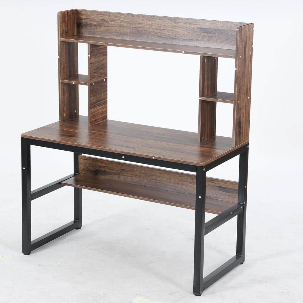 TRIBESIGNS WAY TO ORIGIN Tyrone 47 in. Rectangular Black Metal and ...