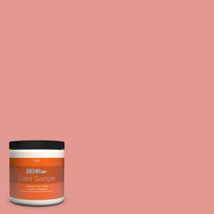 BEHR PREMIUM PLUS 1 qt. #160D-4 Strawberry Rose Satin Enamel Exterior ...