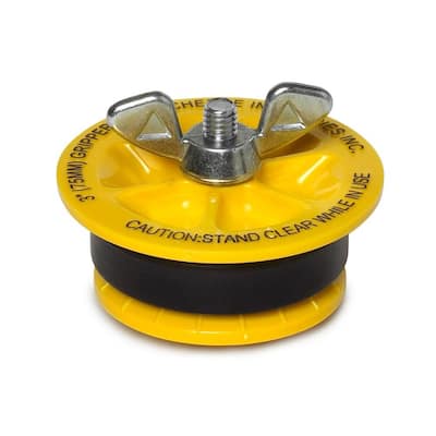 CHERNE Gripper 3 in. ABS Mechanical Cleanout Plug 270178
