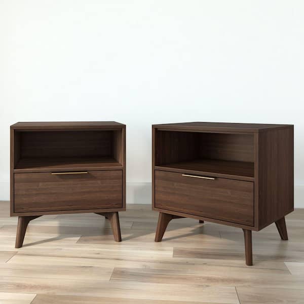 Reviews for PLANK+BEAM Haven Black 1 Drawer 24 in. W Nightstand | Pg 1 ...