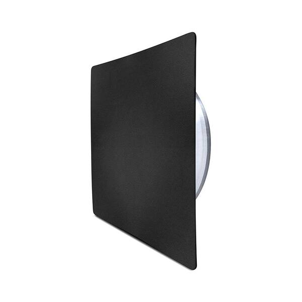 Hyperikon Sleek Medium 6-Watt Wall Light Black Integrated LED Outdoor ...
