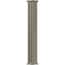 Afco 8 ft. x 6 in. Aluminum Square Column with Cap and Base ...