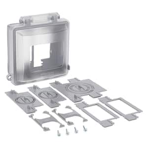 Commercial Electric 1-Gang Expandable Extra Duty Horizontal/Vertical ...