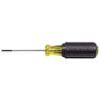 Klein Tools 1/8 in. Terminal Block Screwdriver with 4 in. Shank ...