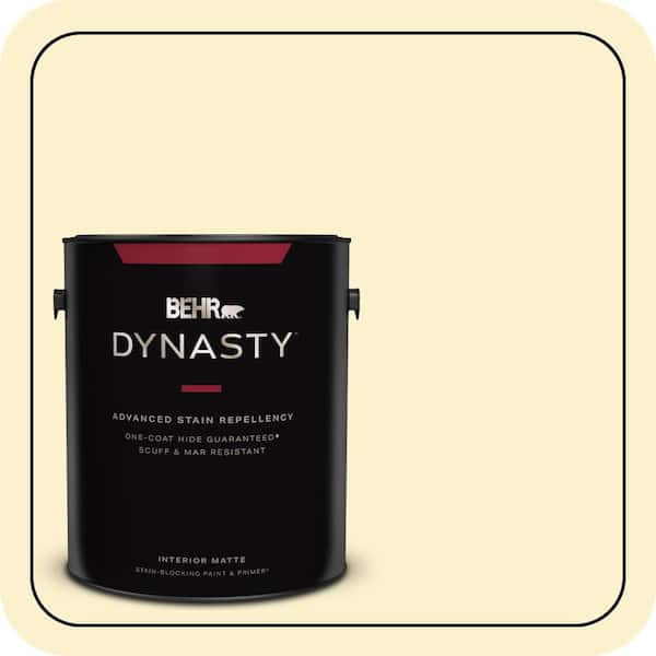 BEHR DYNASTY 1 gal. #370A-1 Moon Mist Matte Interior Stain-Blocking ...