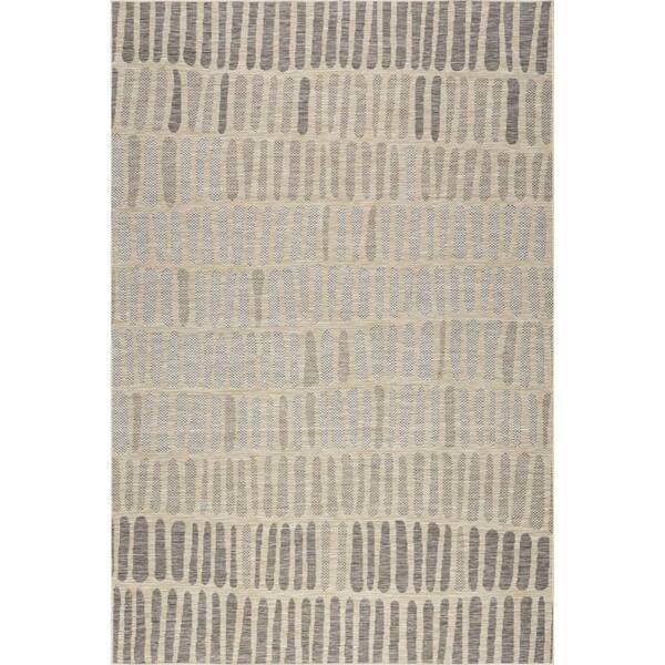 nuLOOM Briseis Geometric Indoor/Outdoor Area Rug Light Grey 108 ft. x ...