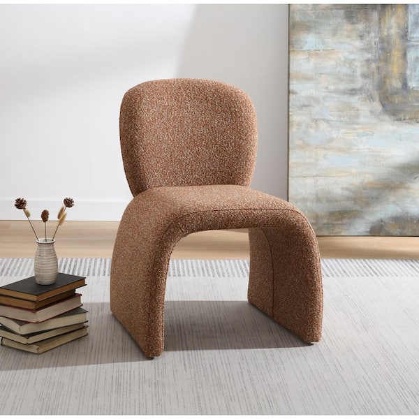 Acme Furniture Virtue Brown Fabric Accent Chair Set of 2 HDAC02679 ...
