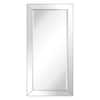 Empire Art Direct Oversized Rectangle Beveled Glass Modern Leaner ...
