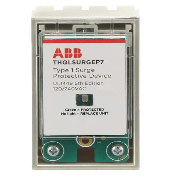 GE Whole Home 240-Volt 25 kA Panel Mount Surge Protection Device ...