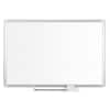 MasterVision White/Silver Ruled Planning Board 48 in. x 36 in ...