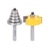 Yonico Rabbet with 6 Bearing 1/4 in. Shank Carbide Tipped Router Bit ...