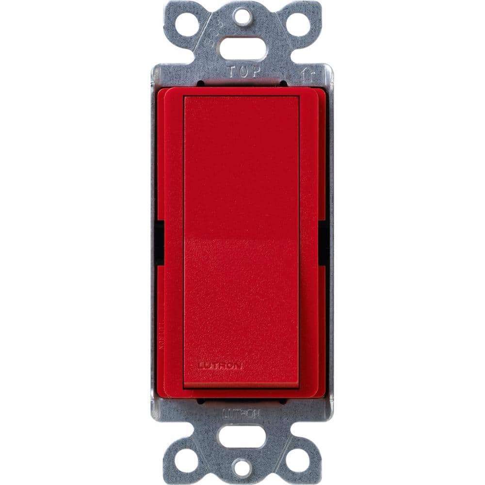 Lutron Claro On/Off Switch, 15-Amp/4-Way, Hot (SC-4PS-HT) SC-4PS-HT ...