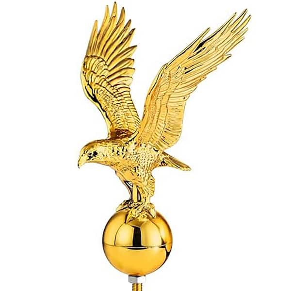 Eagle and Ball Series 11 in. and 3 in. Adjustable Aluminum Flag Pole ...