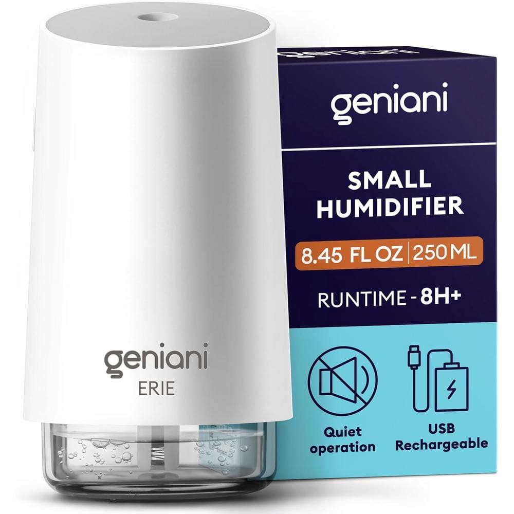 Geniani Humidifier Erie 250ML, White G-1013-250MLW - The Home Depot