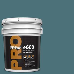 BEHR PRO 5 Gal. #S450-6A River Rapids Semi-Gloss Acrylic Exterior Paint ...