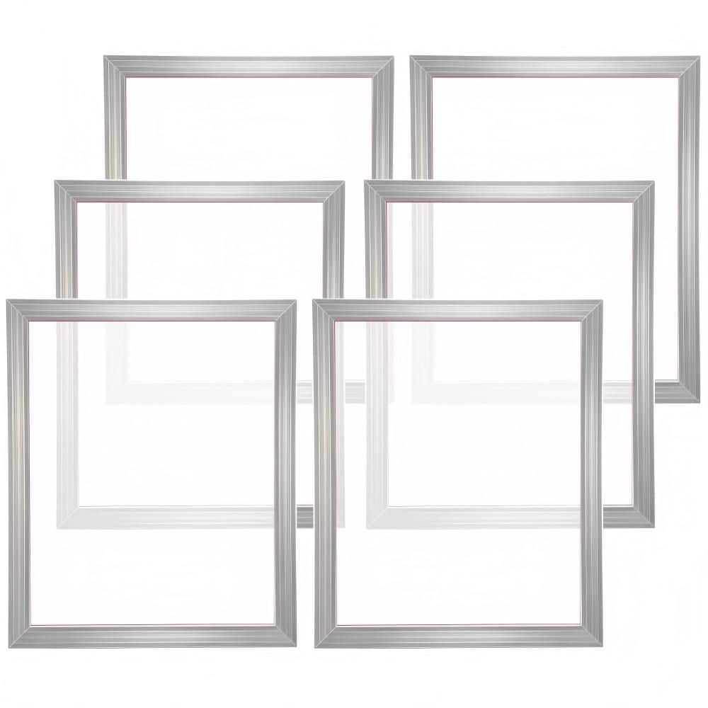 SKYSHALO Screen Printing Kit6 Pieces Aluminum Silk Screen Printing ...