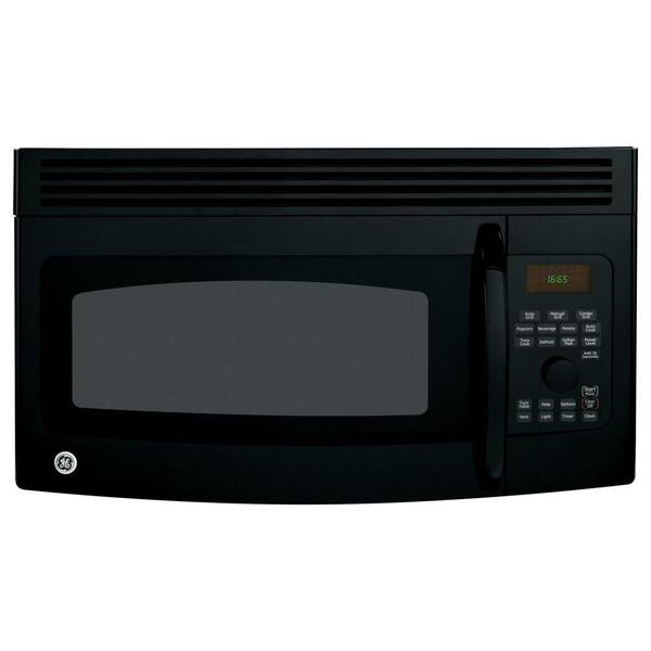 GE Spacemaker 1.6 cu. ft. Over-the-Range Grilling Microwave in Black ...