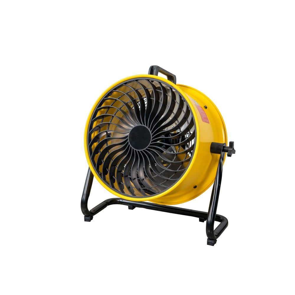 Deeshe 2800 CFM 16 in. High Velocity Turbo Floor Fan with 1/4 HP Motor ...
