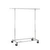 Chrome Steel Clothes Rack 73.6 in. W x 66.5 in. H 0 - The Home Depot
