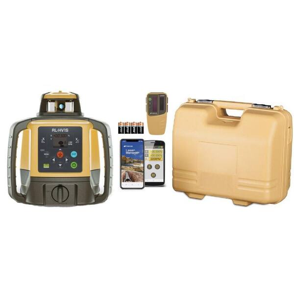 Topcon RL-HV1S [Max Laser Distance (2000 ft.) Single Red Beam Self ...