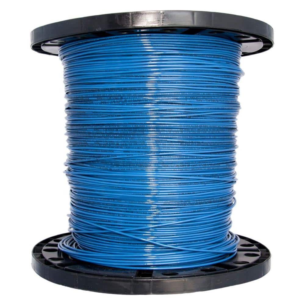 Reviews for Southwire 2500 ft. 14 Blue Stranded CU THHN Wire | Pg 1 ...