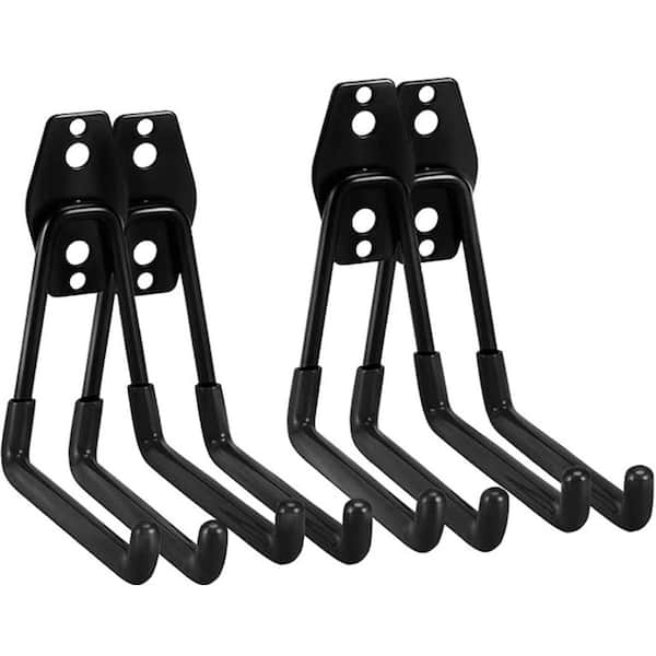 24 Pack Iron Heavy Duty Garage Wall Storage Hooks Organizer with Anti ...