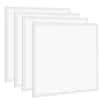 WYZM 2 ft. x 2 ft. 5800 Lumens Integrated LED Flat Panel Light, 5000K ...