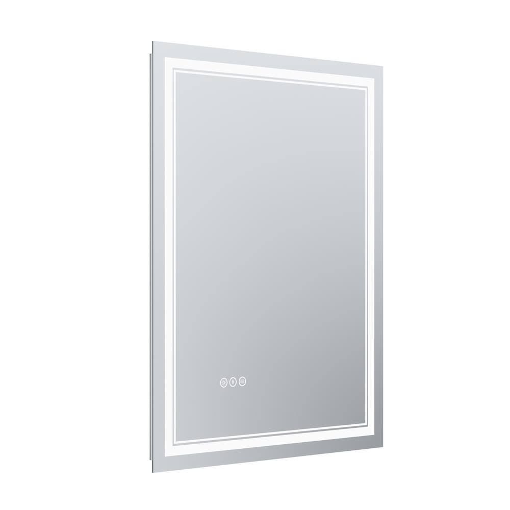 Have a question about 28 in. W x 36 in. H Rectangle Frameless LED Light ...