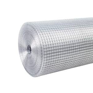 Everbilt 5 ft. x 100 ft. 14-Gauge Galvanized Steel Welded Wire Garden ...