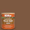 BEHR 1 gal. #SC-110 Chestnut Solid Color House and Fence Exterior Wood ...