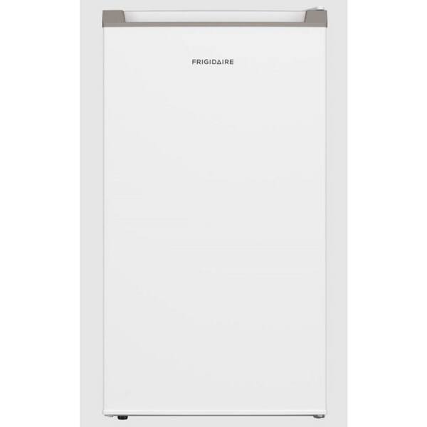 Frigidaire 3.2 cu. ft. Sleek Mini Refrigerator in White with Recessed ...