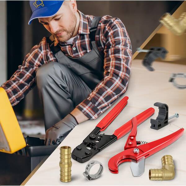 The Plumber's Choice Pex Tubing Plumbing Kit Crimper, 03/18/2024