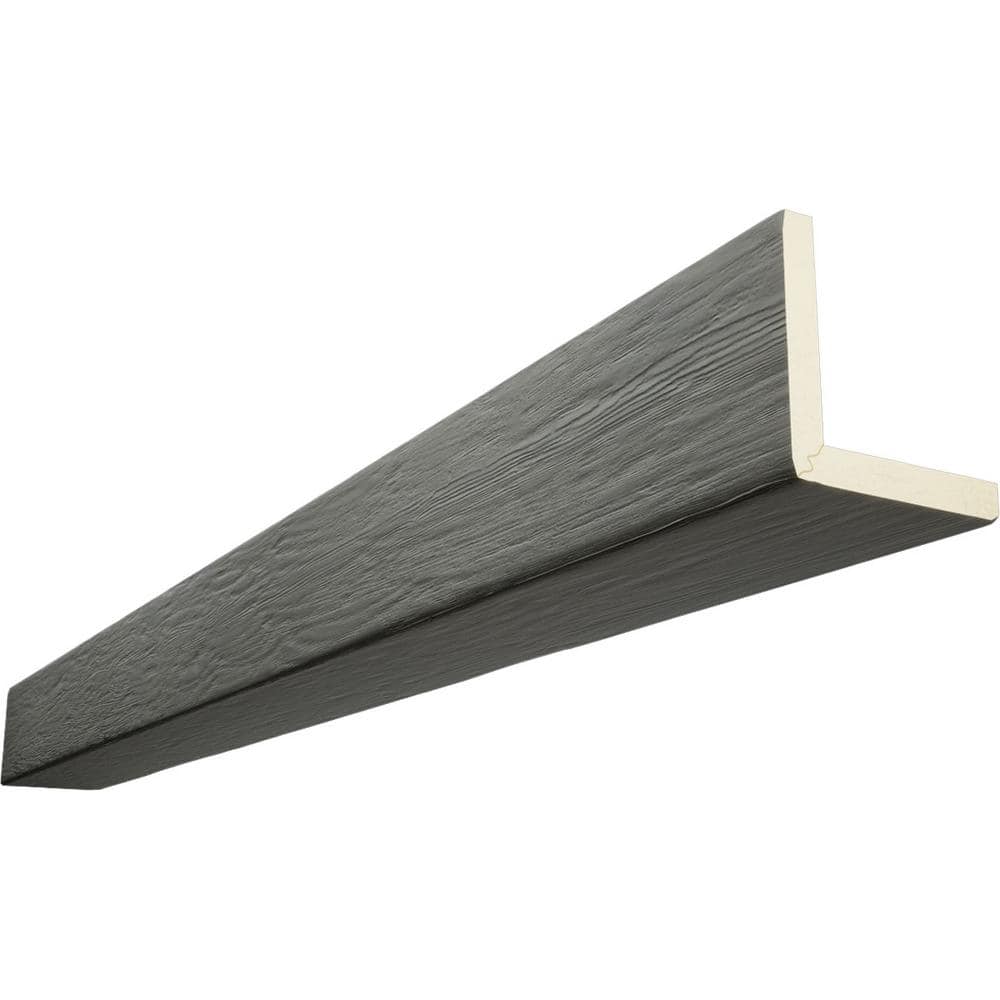 Ekena Millwork Endura Thane 12 in. H x 10 in. W x 8 ft. L Rough Sawn ...