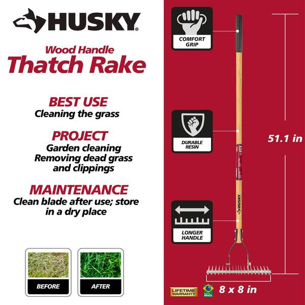 Thatching Rake - Rakes - The Home Depot